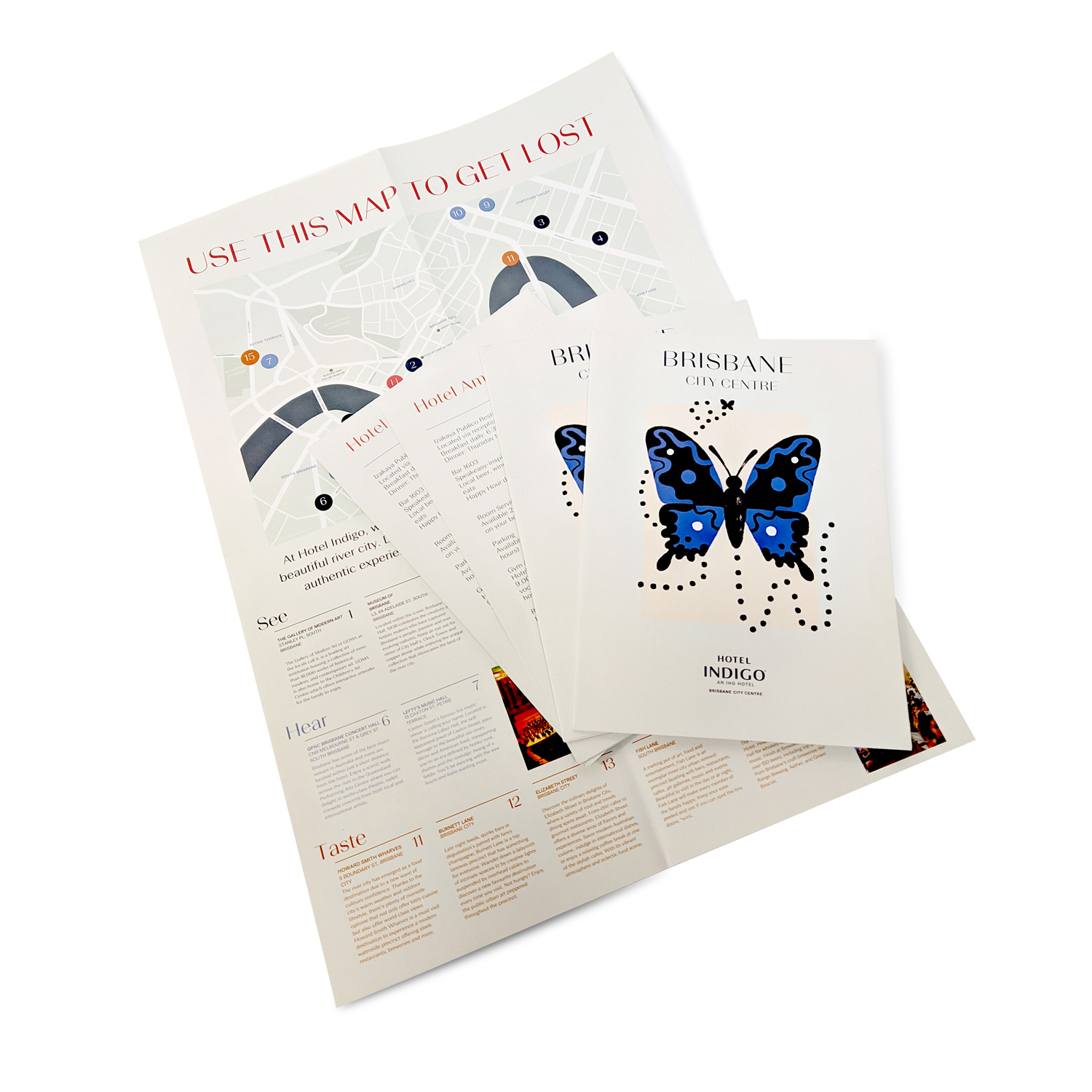 A3 Folded To A5 Gloss Full Colour Map Printed By Rogue Print And Mail ...