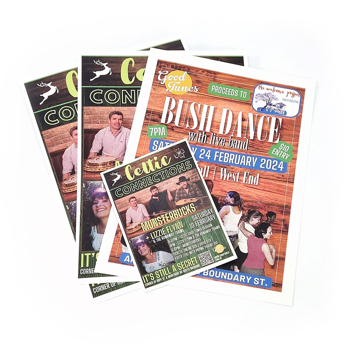 Event Flyers From A6 To A4 Printed By Rogue Print And Mail - Rogue ...