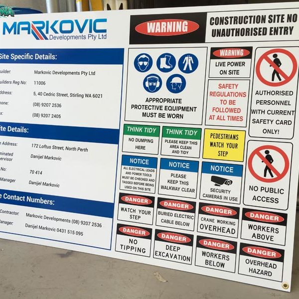 Safety and Warning Signs | Hazard Signs | Rogue Print and Mail