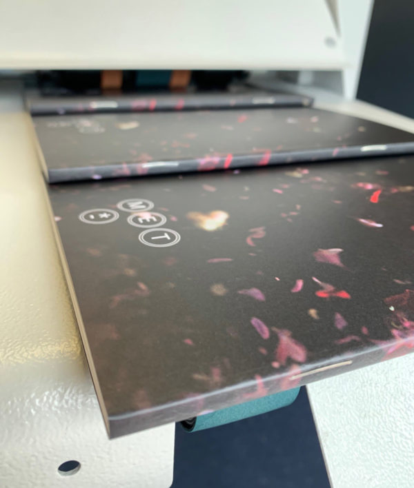 Saddle Stiched Notebook with Square Edge Binding - Rogue Print and Mail