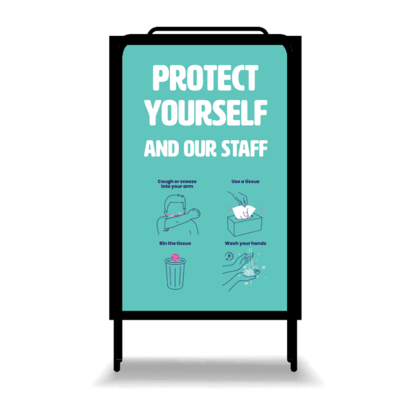 Covid-19 Simple Steps to stop the Spread Poster | Rogue Print and Mail